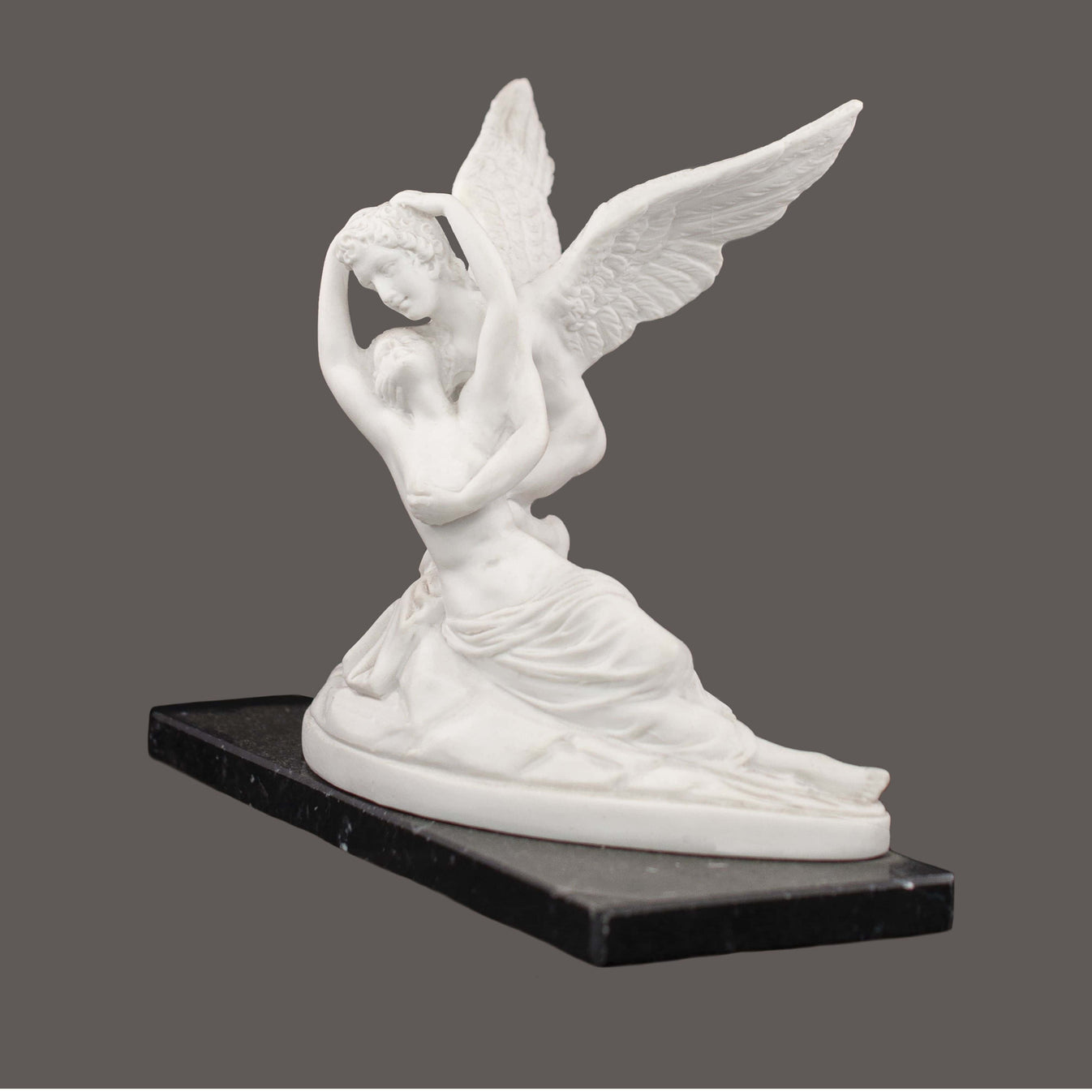 Cupid and Psyche Marble Dust Sculpture | MONDO CATTOLICO