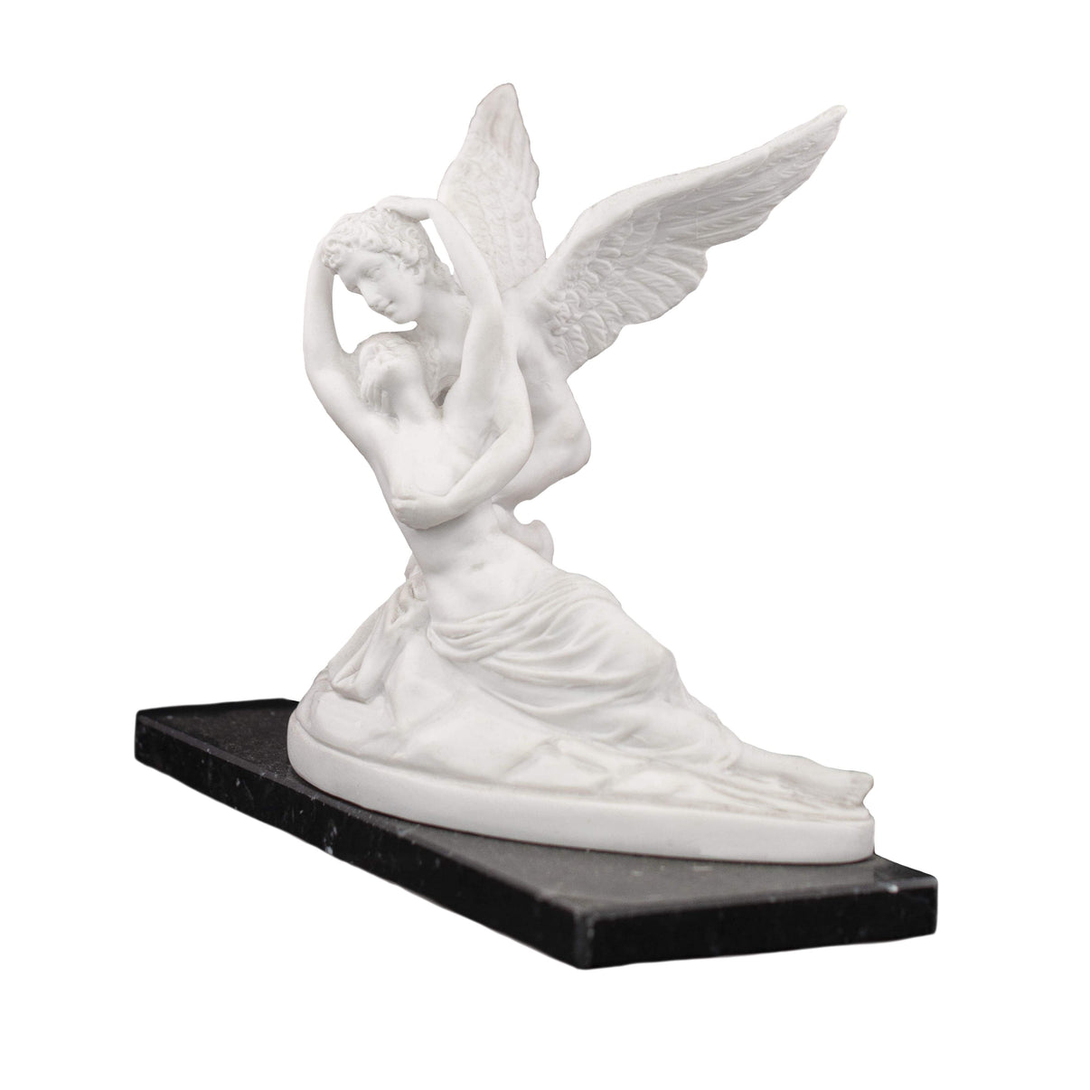 Cupid and Psyche Marble Dust Sculpture | MONDO CATTOLICO