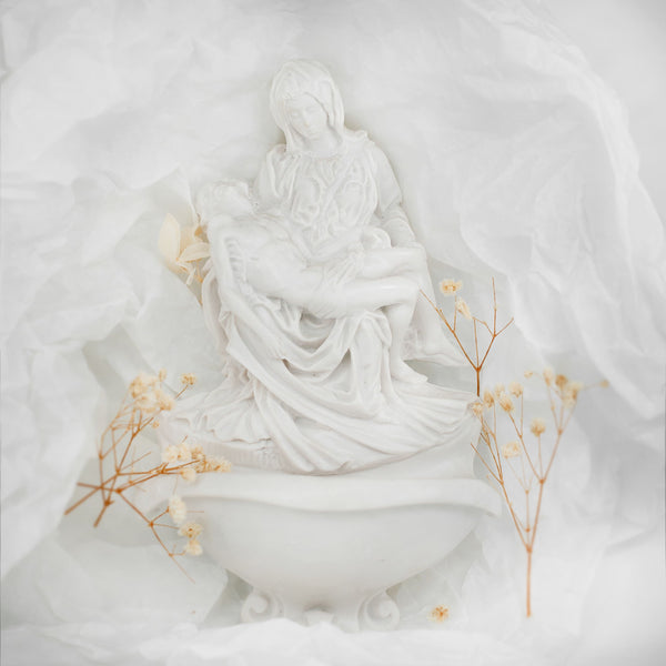 Holy Water Font Michelangelo Pietà Oxolyte | MONDO CATTOLICO