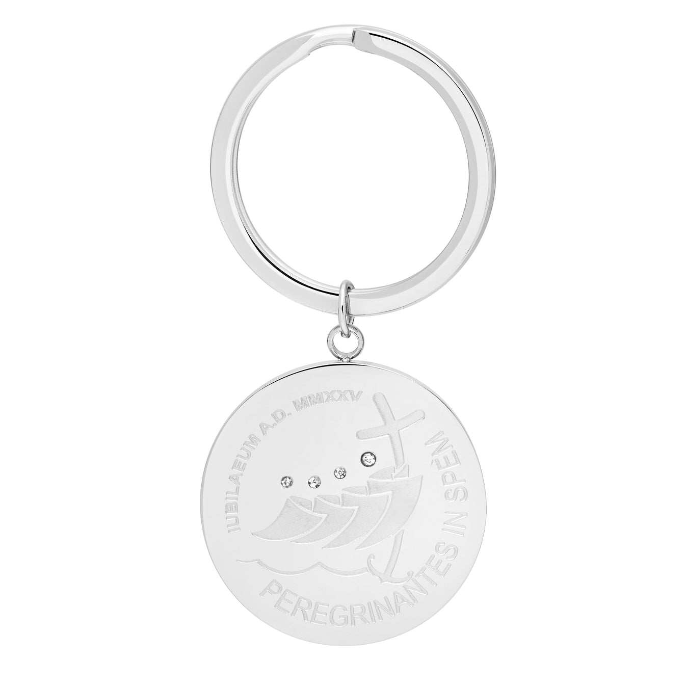 Jubilee 2025 Stainless Steel Keychain | MONDO CATTOLICO