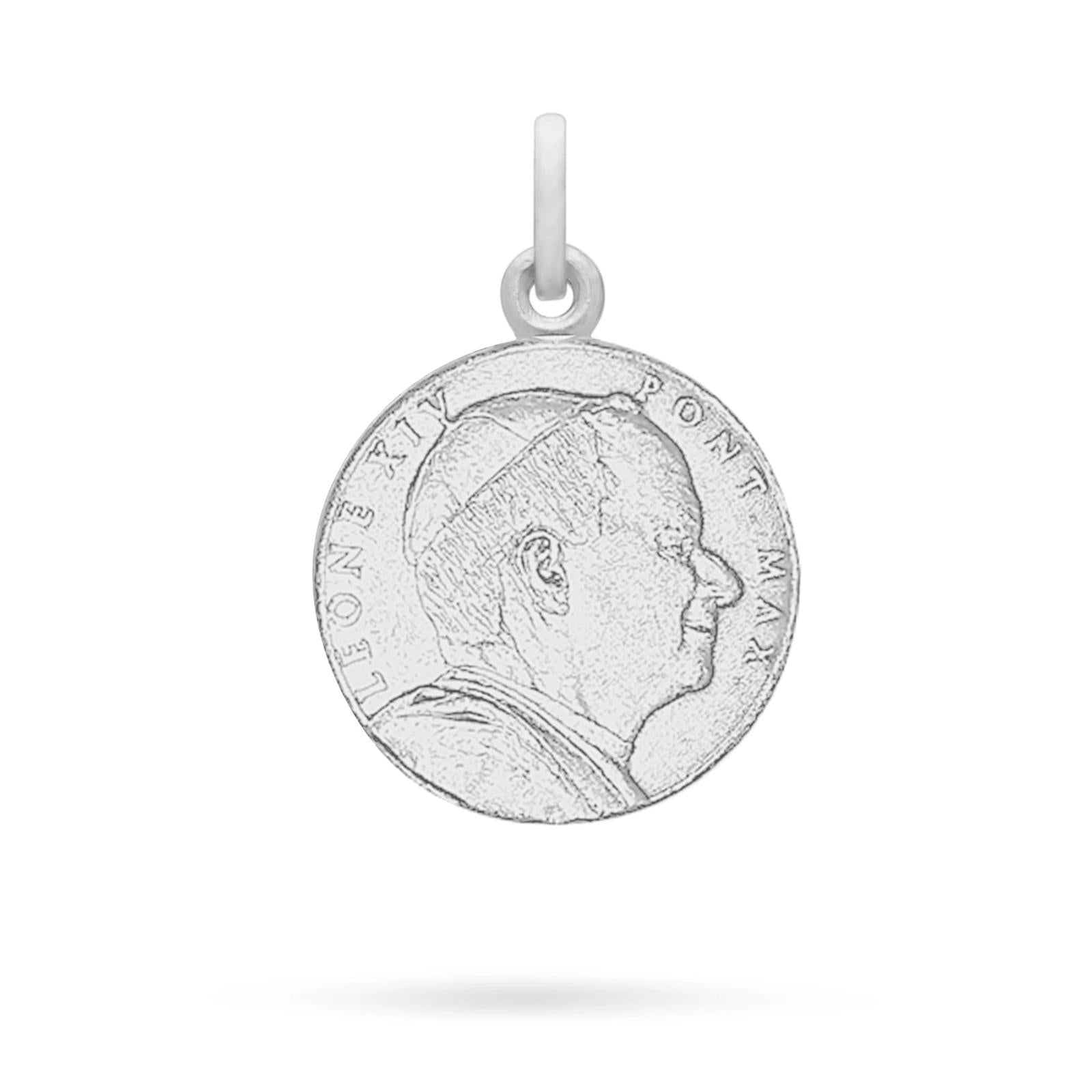 Pope Leo XIV Metal Medal with St. Peter’s Basilica | MONDO CATTOLICO