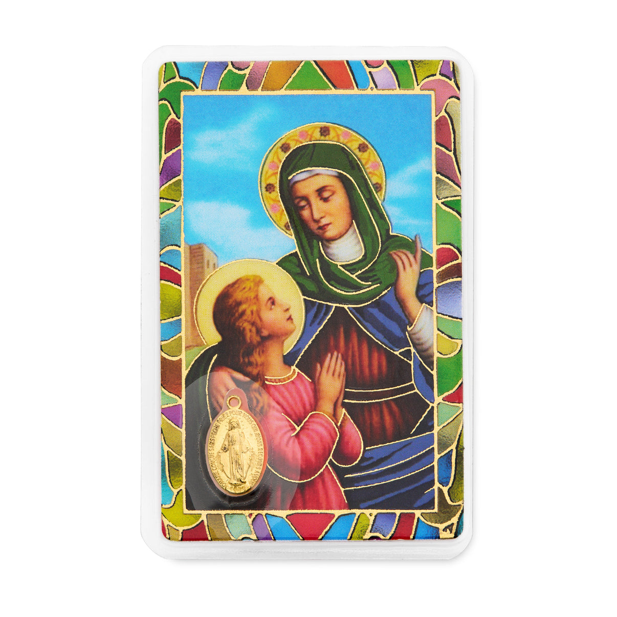 Saint Anne Prayer Card | MONDO CATTOLICO