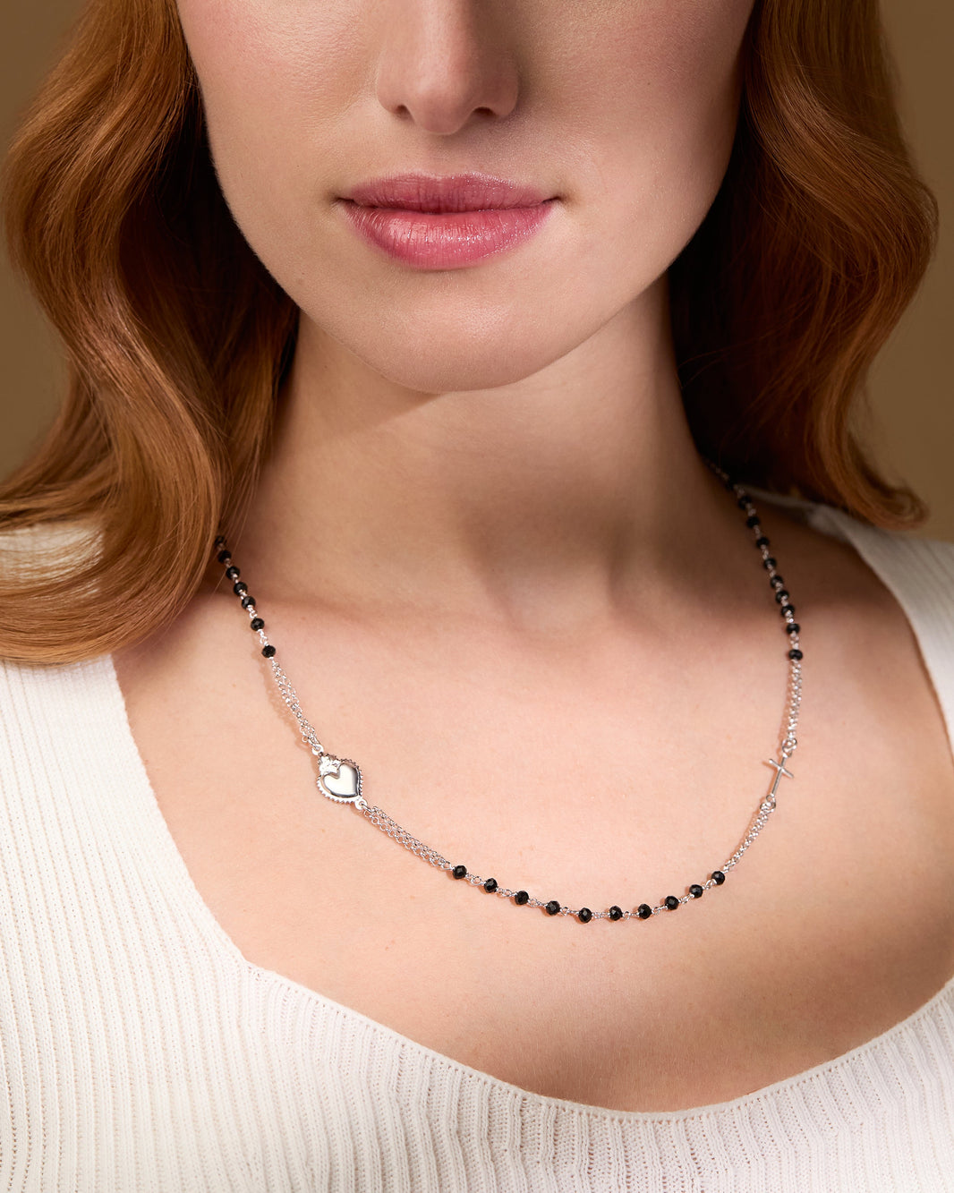 Silver Rosary Necklaces - Blessed from the Vatican