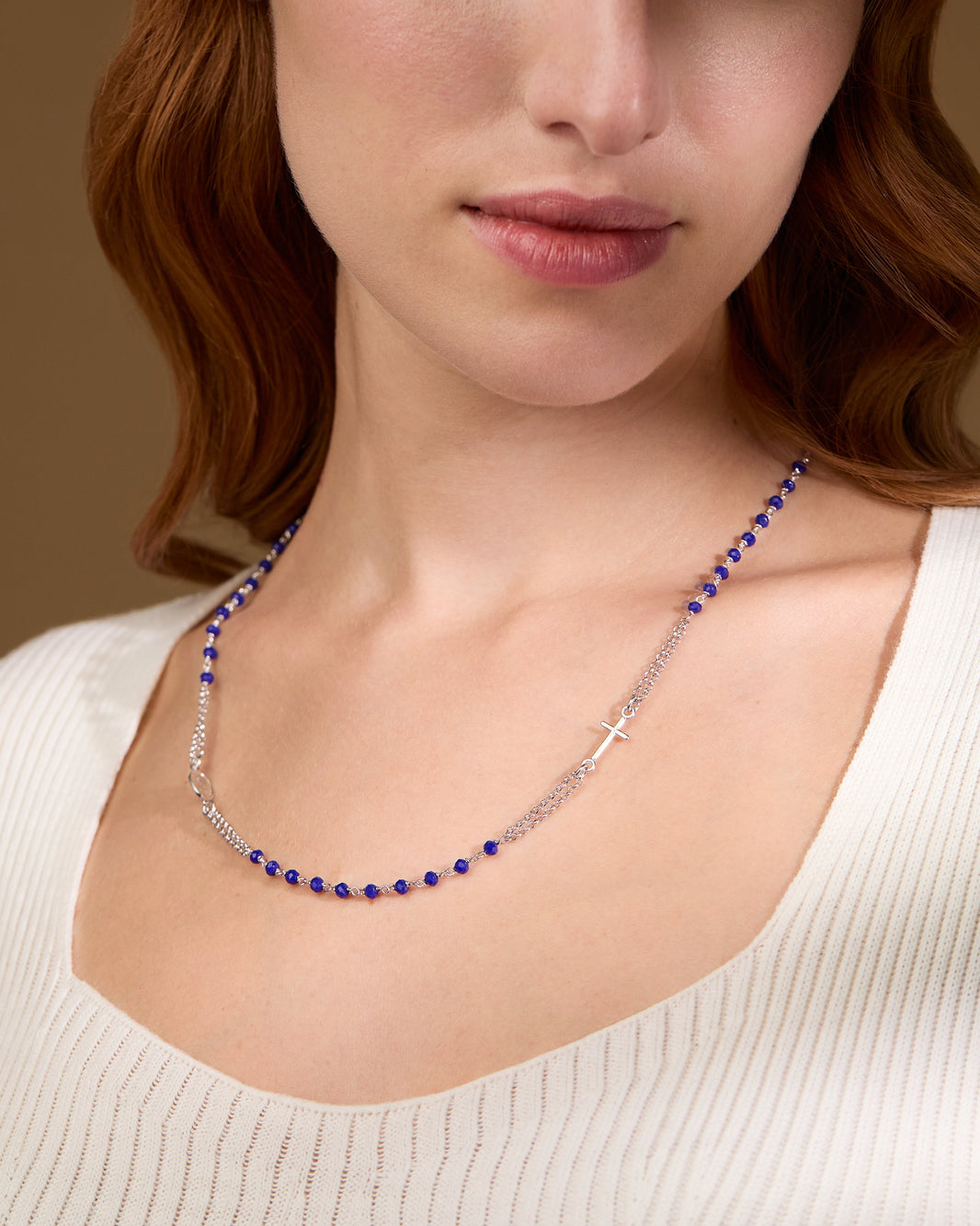 Silver Rosary Necklaces - Blessed from the Vatican