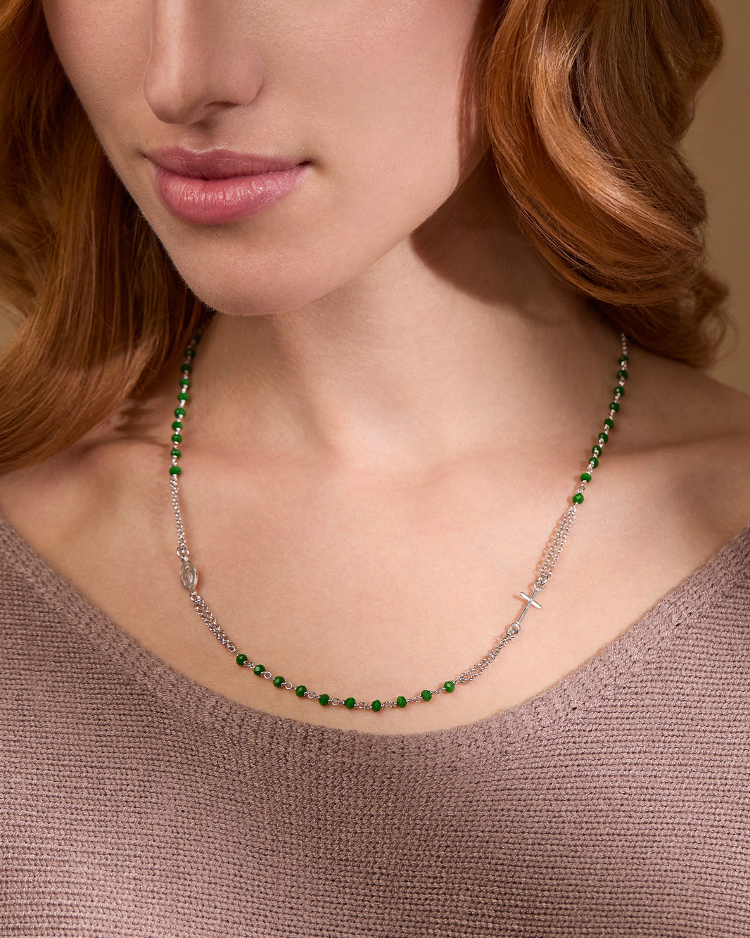 Silver Rosary Necklaces - Blessed from the Vatican