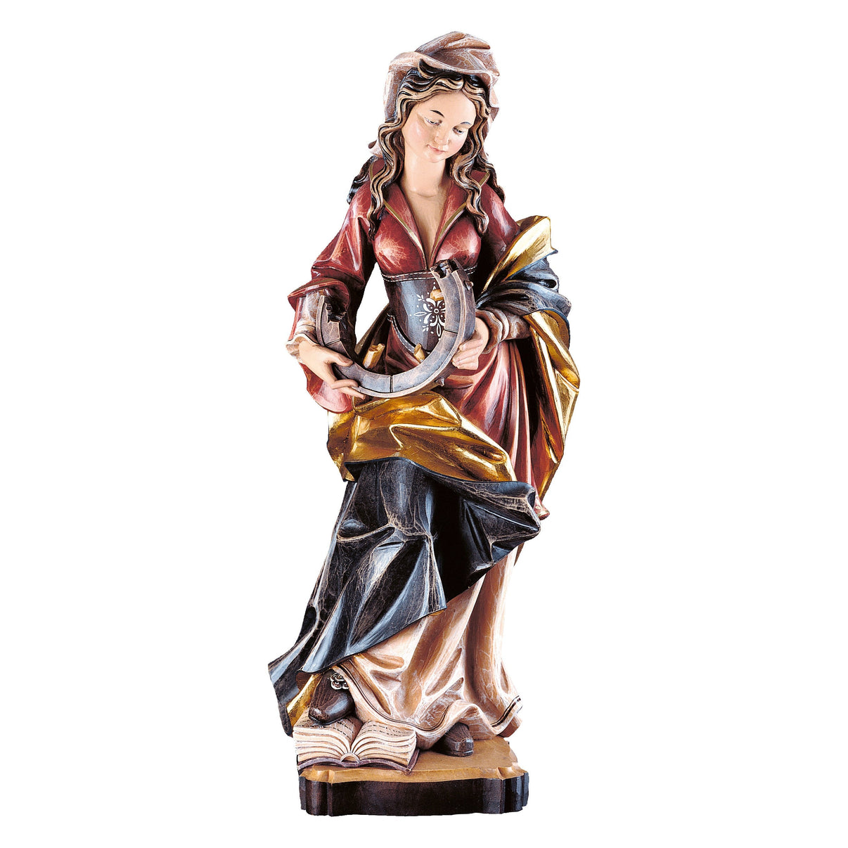 Wooden Statue of St. Catherine | MONDO CATTOLICO