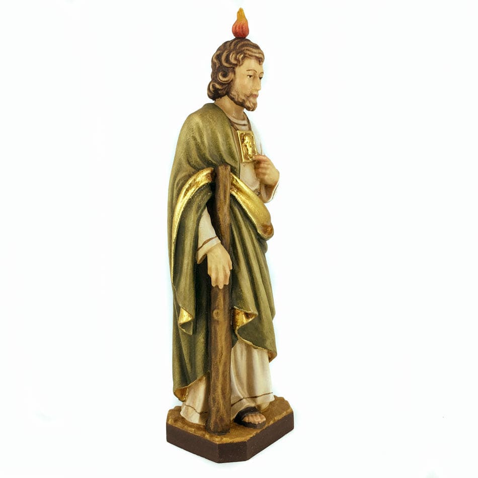 Wooden Statue of St. Jude Thaddeus | MONDO CATTOLICO